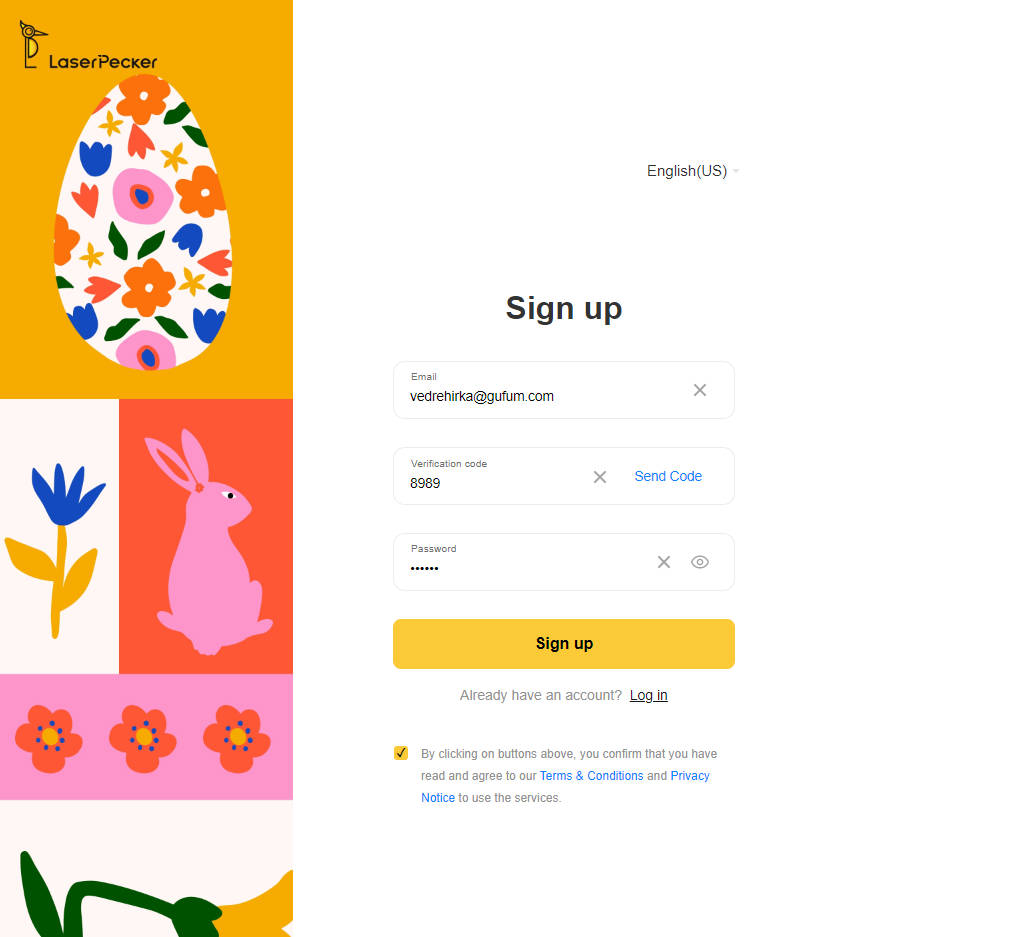 LDS App & Software Kontoverwaltung – LaserPecker Support Zentrum