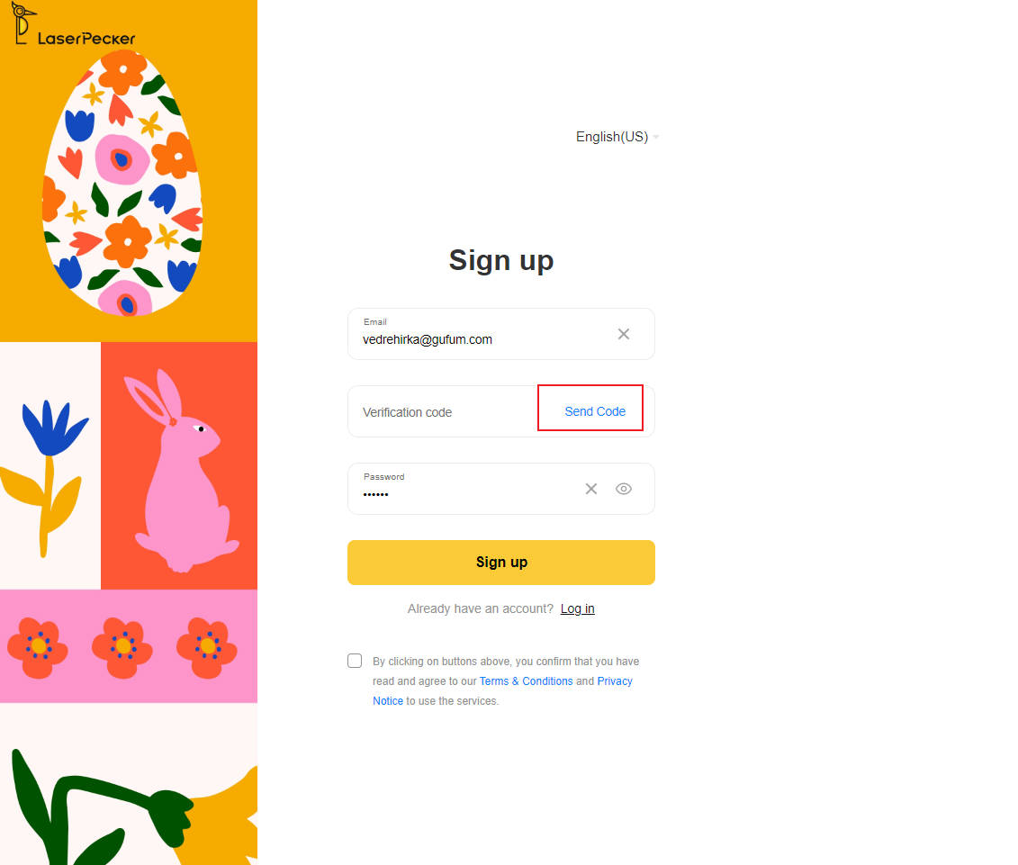 LDS App & Software Kontoverwaltung – LaserPecker Support Zentrum