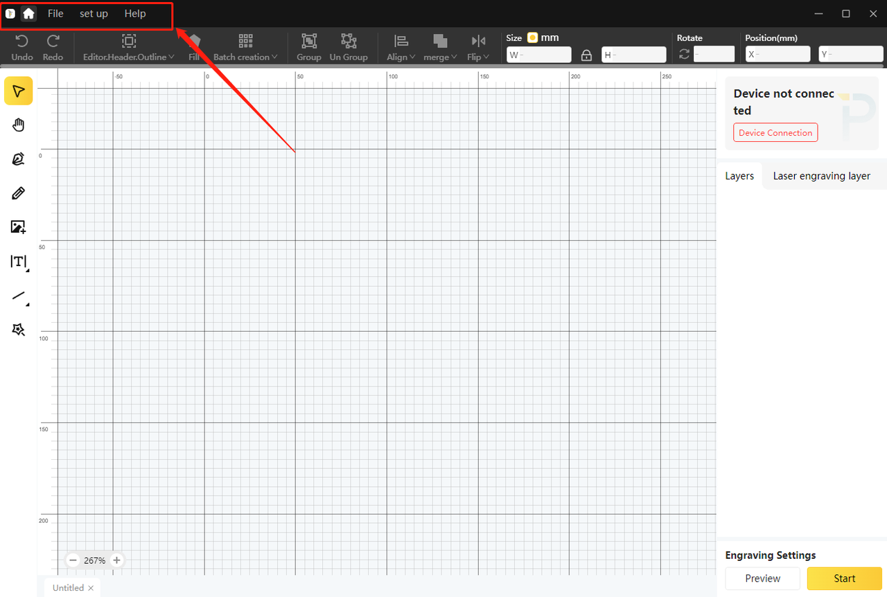 LaserPecker Design Space (LDS) V2.2.X 操作ガイド – LaserPeckerサポートセンター