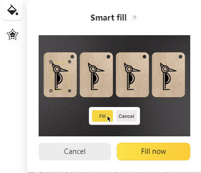Kamerafunktionen – Intelligente Füllung und Konturextraktion ...