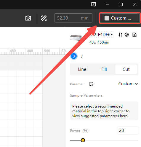 Configure & Save LX2 Processing Parameters – LaserPecker Support Center