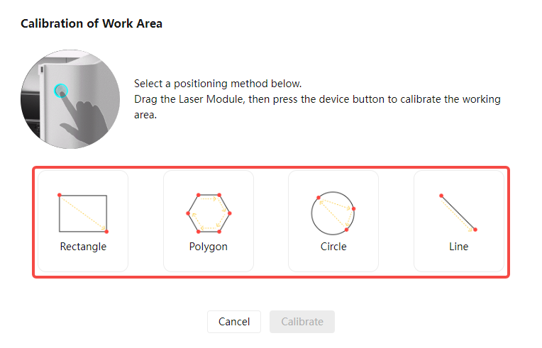LX2: Defining Your Engraving Area Using the Calibrate Function ...