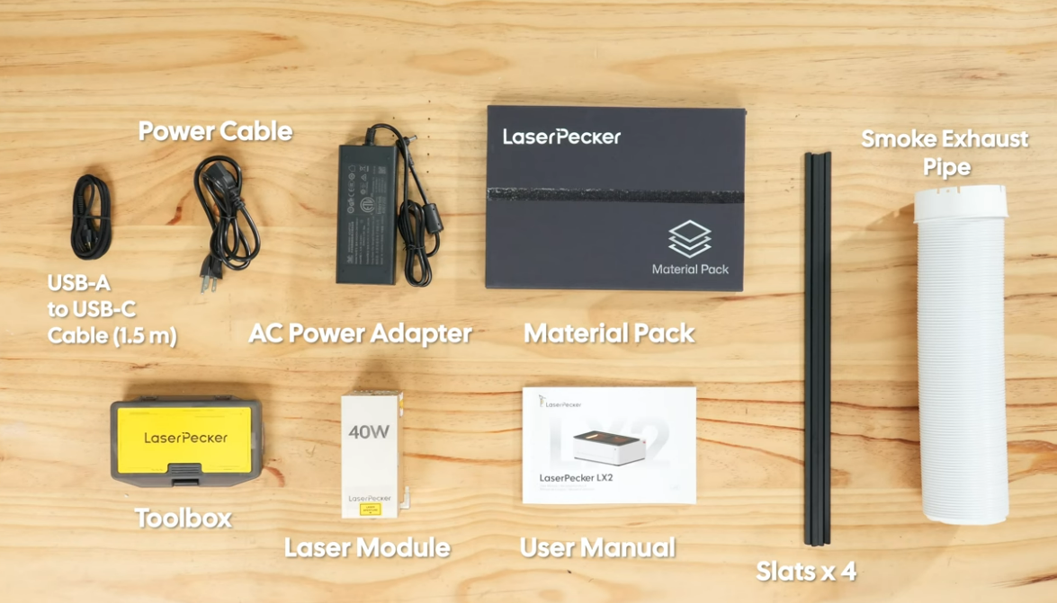 ️ LX2 Unboxing – LaserPecker Support Center