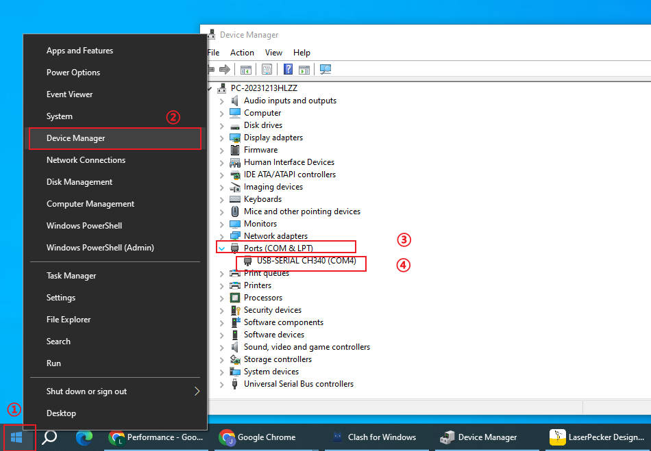 LDS Can't Find LP4 Safeguard Through USB – LaserPecker Support Center