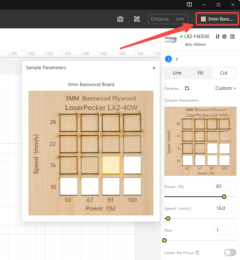 LX2 Unable to Cut Material – LaserPecker Support Center